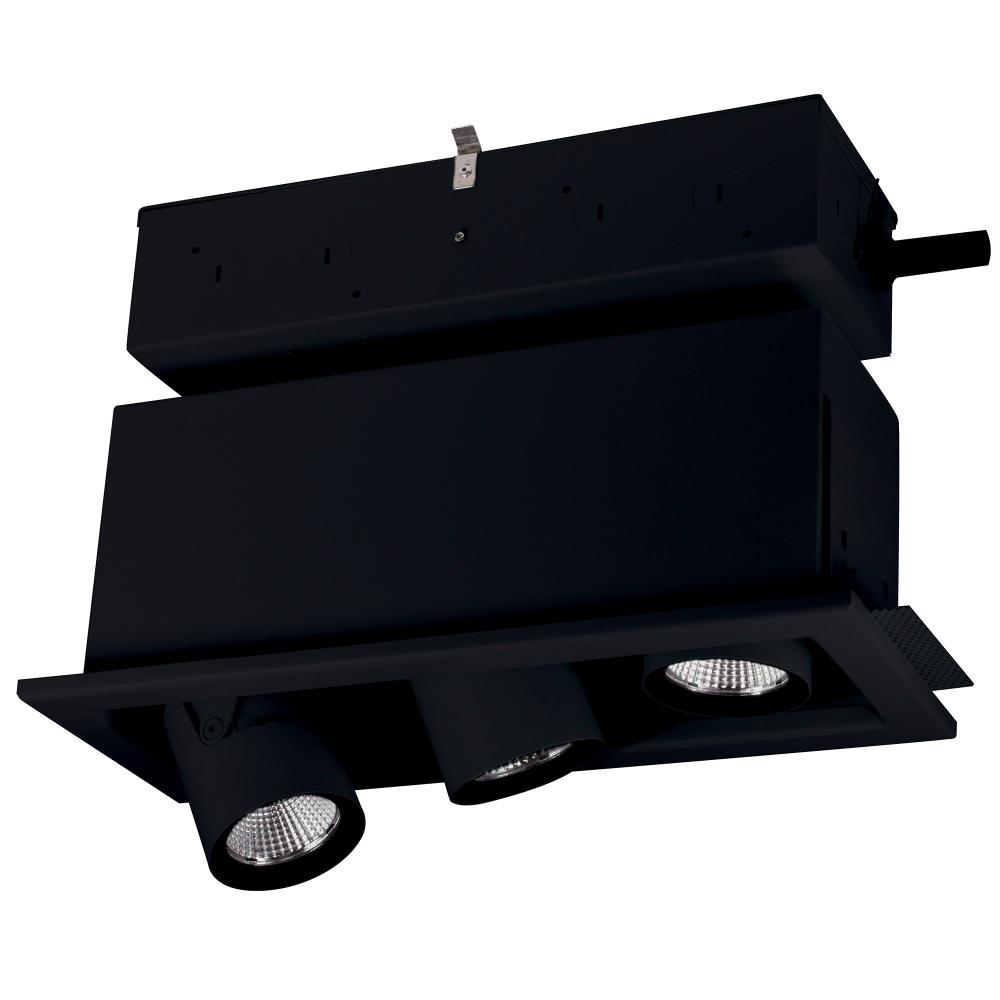 Pull-Down LED Trimless 3-Head MLS, 30W / 2100lm per Head, Flood, 4000K ...