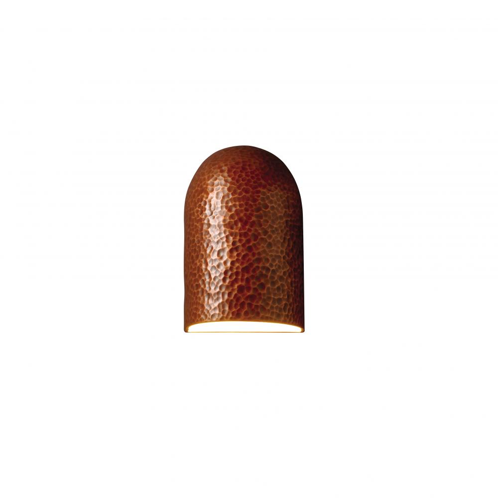 Small LED Domed Cylinder - Closed Top (Outdoor) : CER-0970W-ANTG-LED1 ...